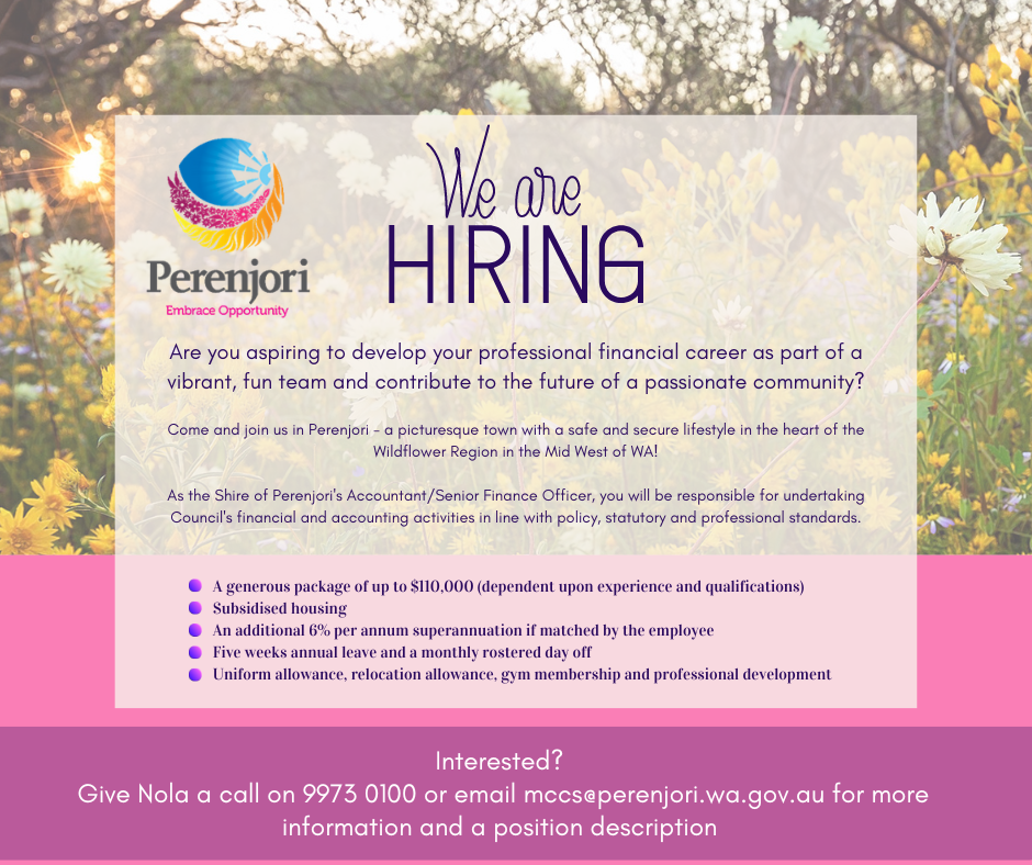 Accountant / Senior Finance Officer Job in Western Australia (WA ...